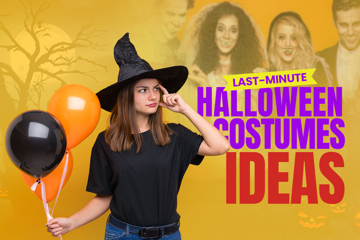 Last-Minute Halloween Costume Ideas for Men, Women & Kids
